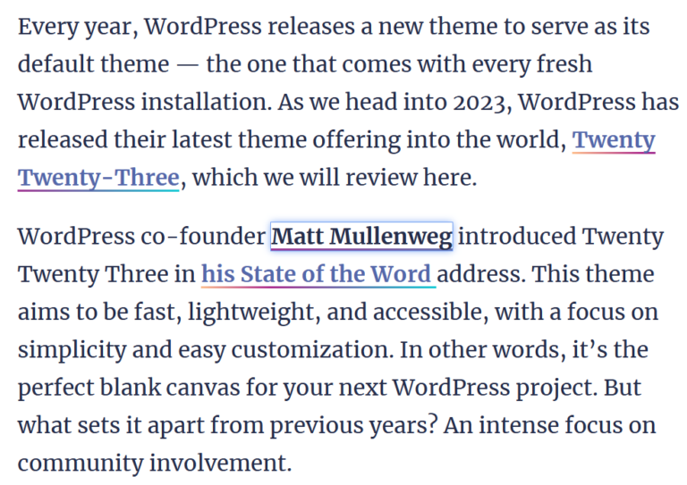 Hyperlink Design: 9 Examples from Real-Life Websites (Incl. CSS)